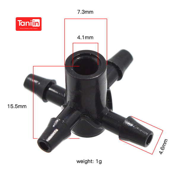 Irrigation hose 5-way connector 5-way splitter - Solusi Pintar Untuk ...