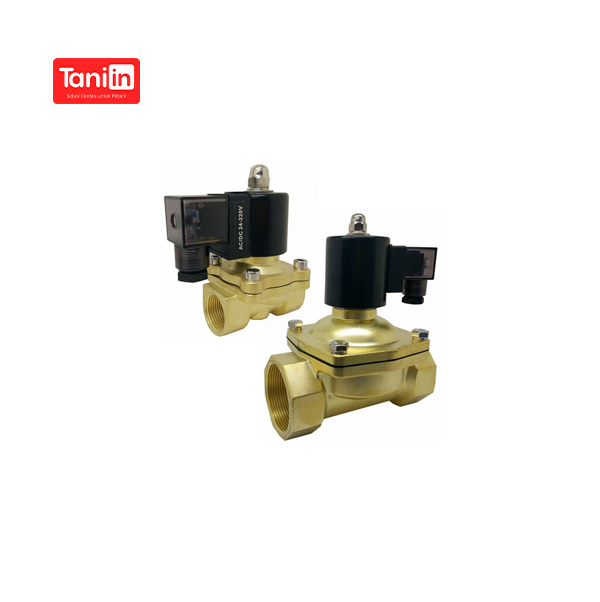 Small Brass Solenoid Valve with Threaded Connection - Solusi Pintar ...
