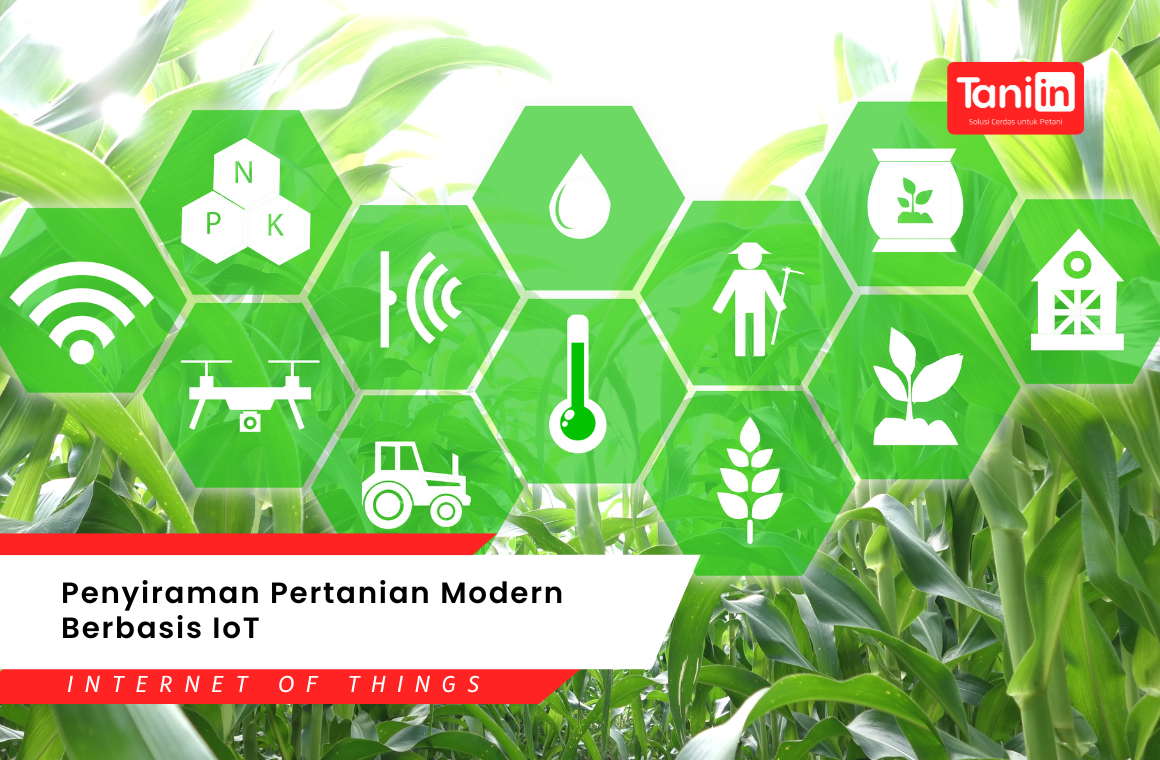 Penyiraman Pertanian Modern Berbasis IoT